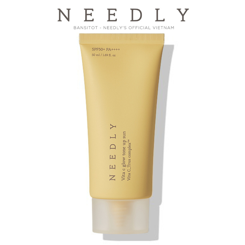 Needly Vita C glow tone up sun Sunscreen 50ml | Shopee Philippines