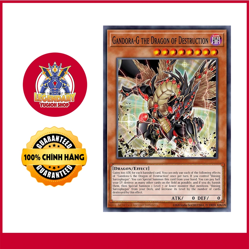 [Original Yugioh Card] Gandora-G the Dragon of Destruction | Shopee ...