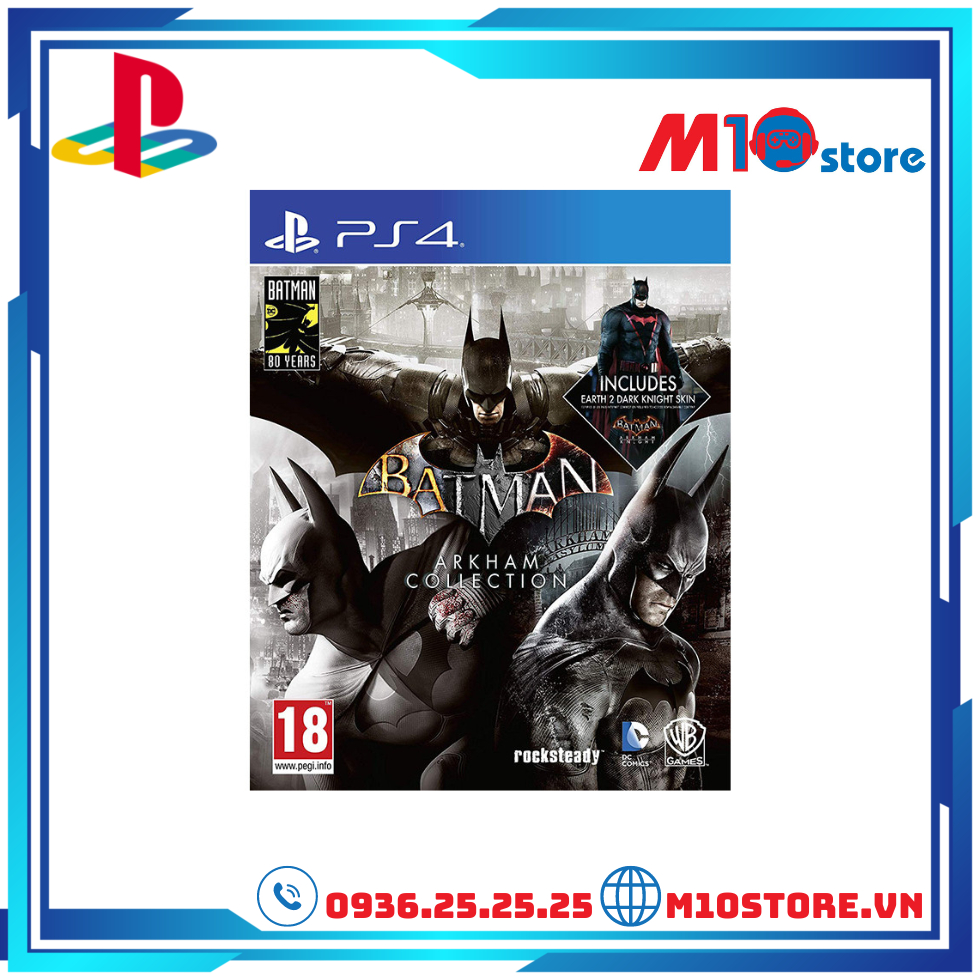 Batman Arkham Collection PS4 Game Disc | Shopee Philippines