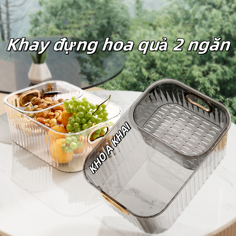 (New) Multifunctional Asphalt Plastic Basket, There Are 2 Floors, Candy ...