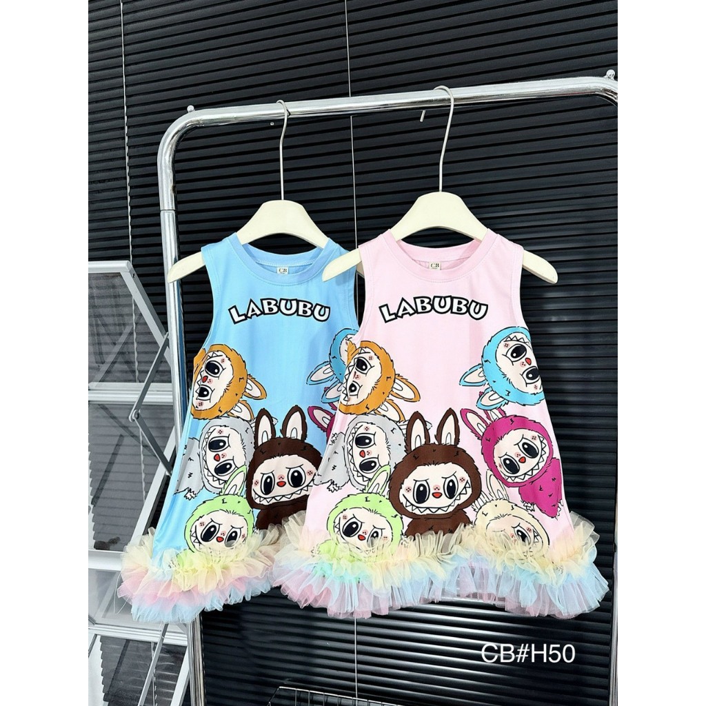 Baby girl dress - Labubu dress with many lovely designs for summer wear ...