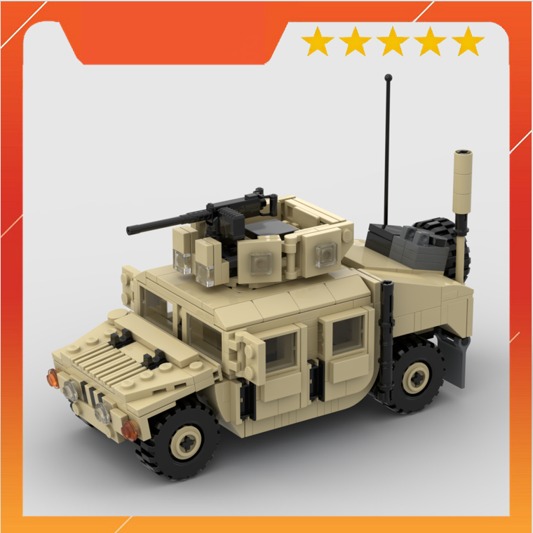 Moc Army Humvee Full Armo Assembly Toy | Shopee Philippines