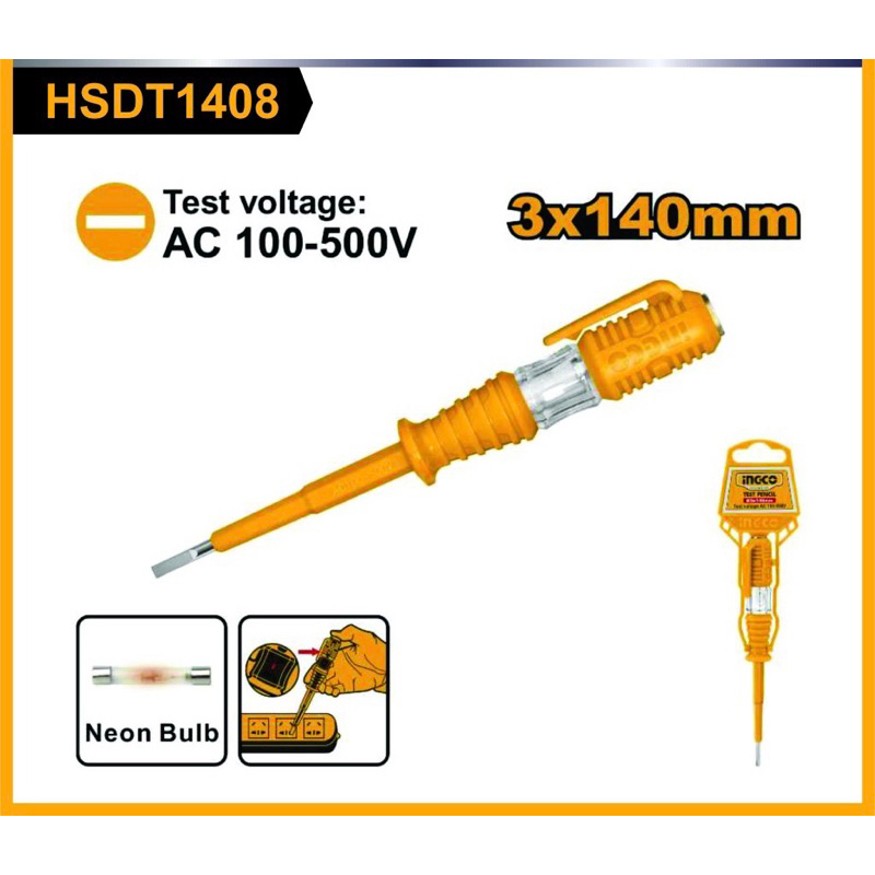 Ingco HSDT1408 electrical tester | Shopee Philippines