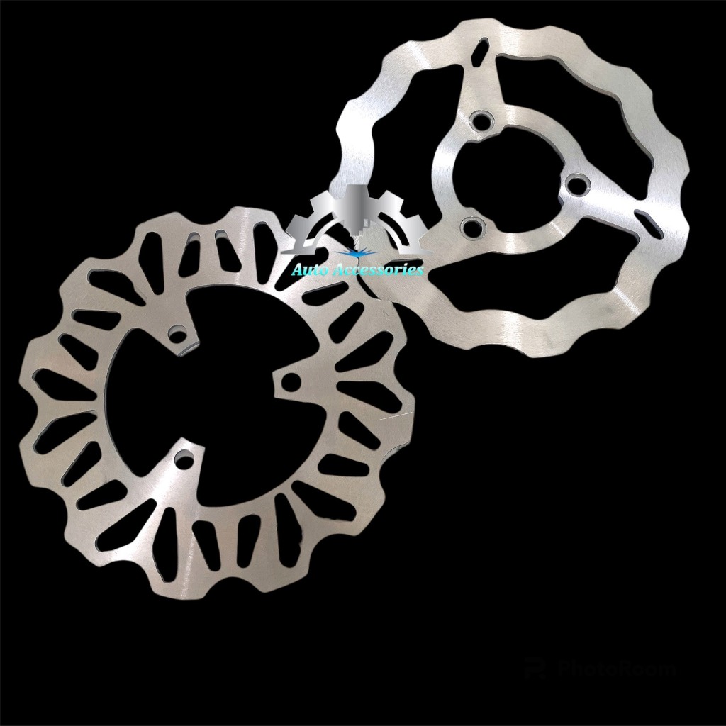 Raider rear disc with 3-hole Zin wheel, size 220mm, milling model ...