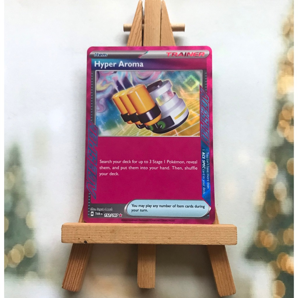 Pokemon Hyper Aroma 152/167 Picture Card - Genuine English Ace Spec ...