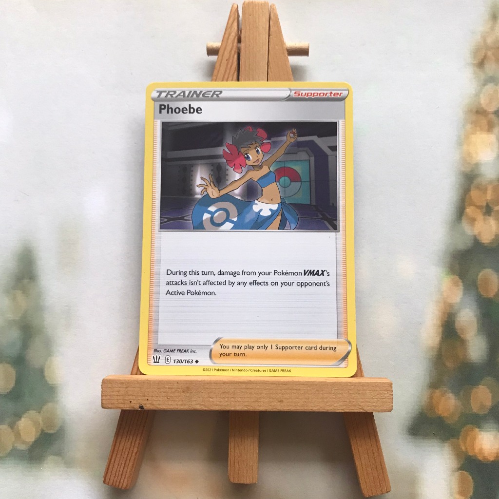 Pokemon Phoebe 130 / 163 picture card - Genuine English Uncommon odd ...