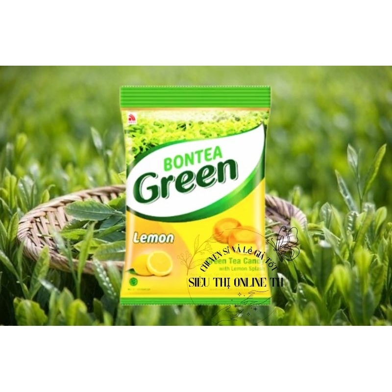 Bontea Green Lemon Green tea candy (135g pack) | Shopee Philippines