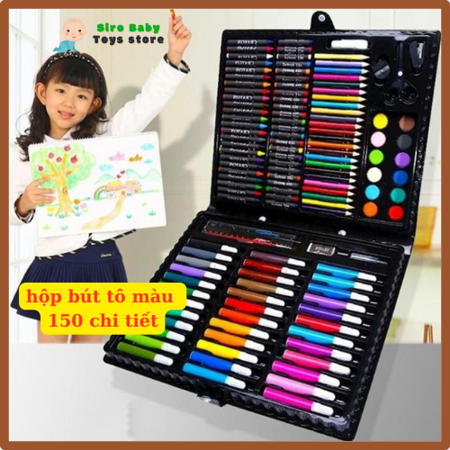 150-piece color box for children to practice coloring - shopmesiro ...