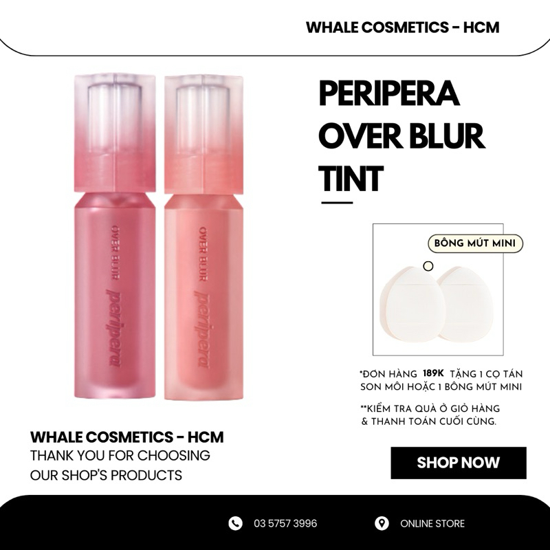 (Color 1-7) Peripera Over Blur Tint (3.5g) | Shopee Philippines