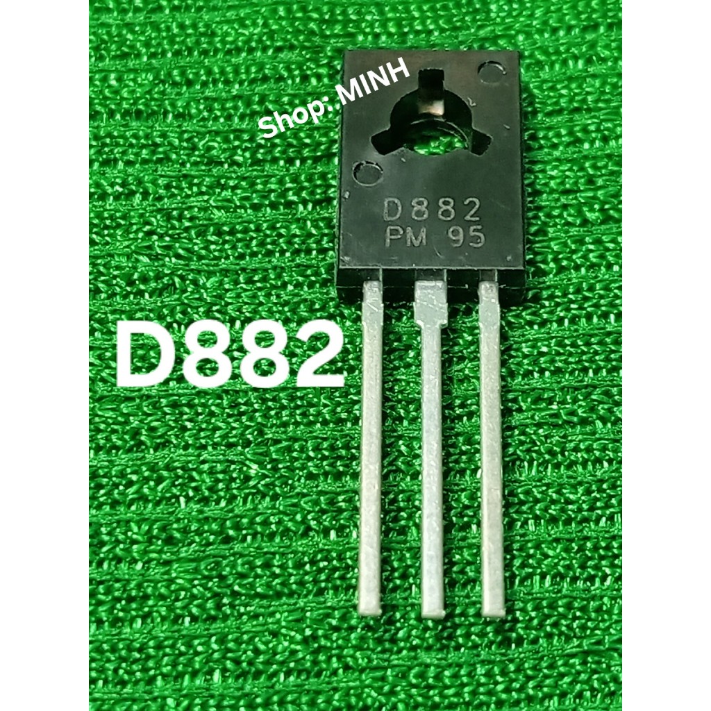 D882 - 2SD882 transistor NPN 3A 40V TO-126 TO126 882 trans pin ...