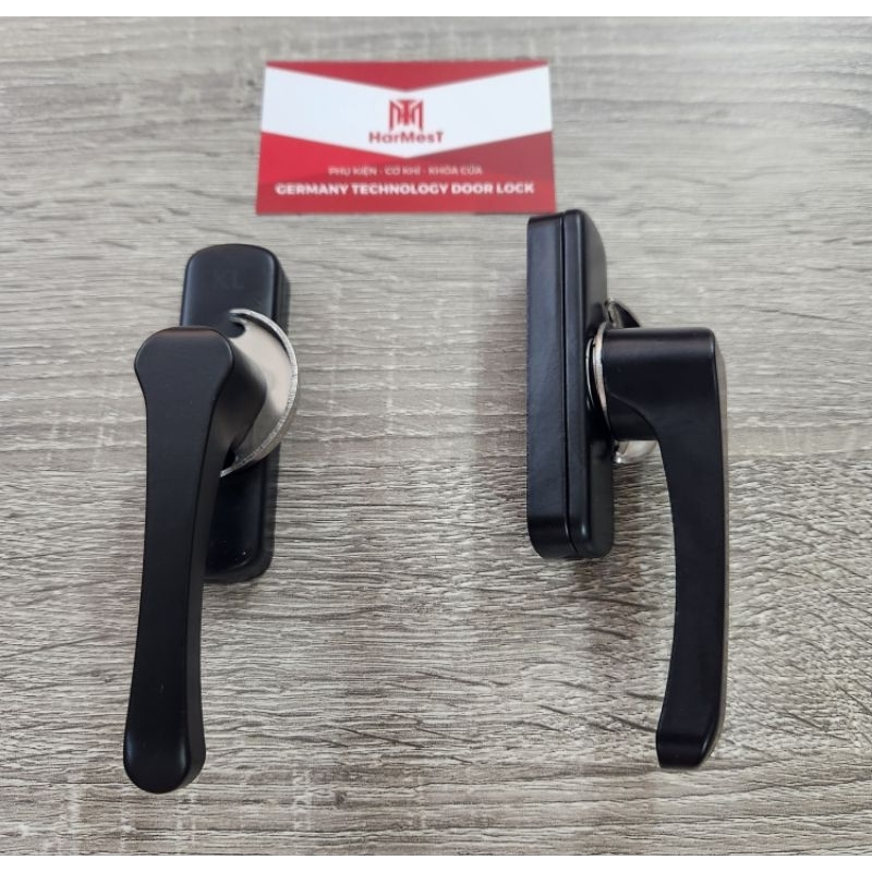 Black HANDLE LOCK KL XingFa sliding window - Aluminum sliding door lock ...