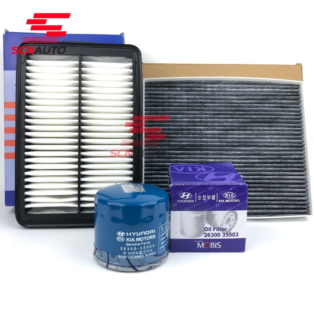 Combo of 3 filters for Hyundai Elantra from 2016 to present, CERATO ...
