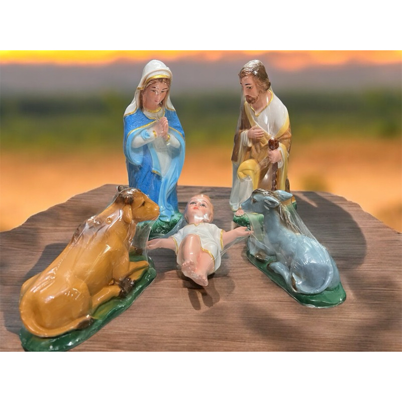 2024 Christmas clearance Catholic statue - Christmas statue of Christ ...