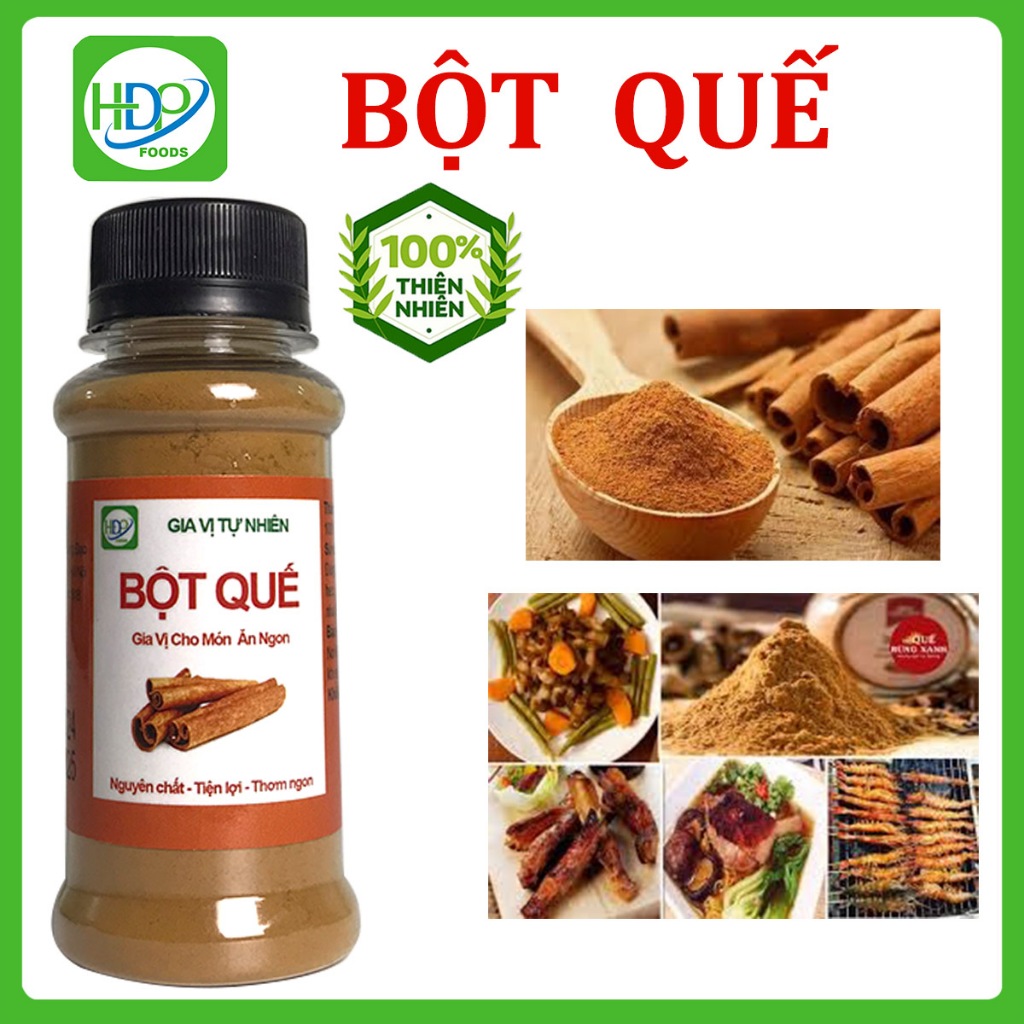 Pure organic cinnamon powder 30g jar HDP FOODS – Delicious Spice ...