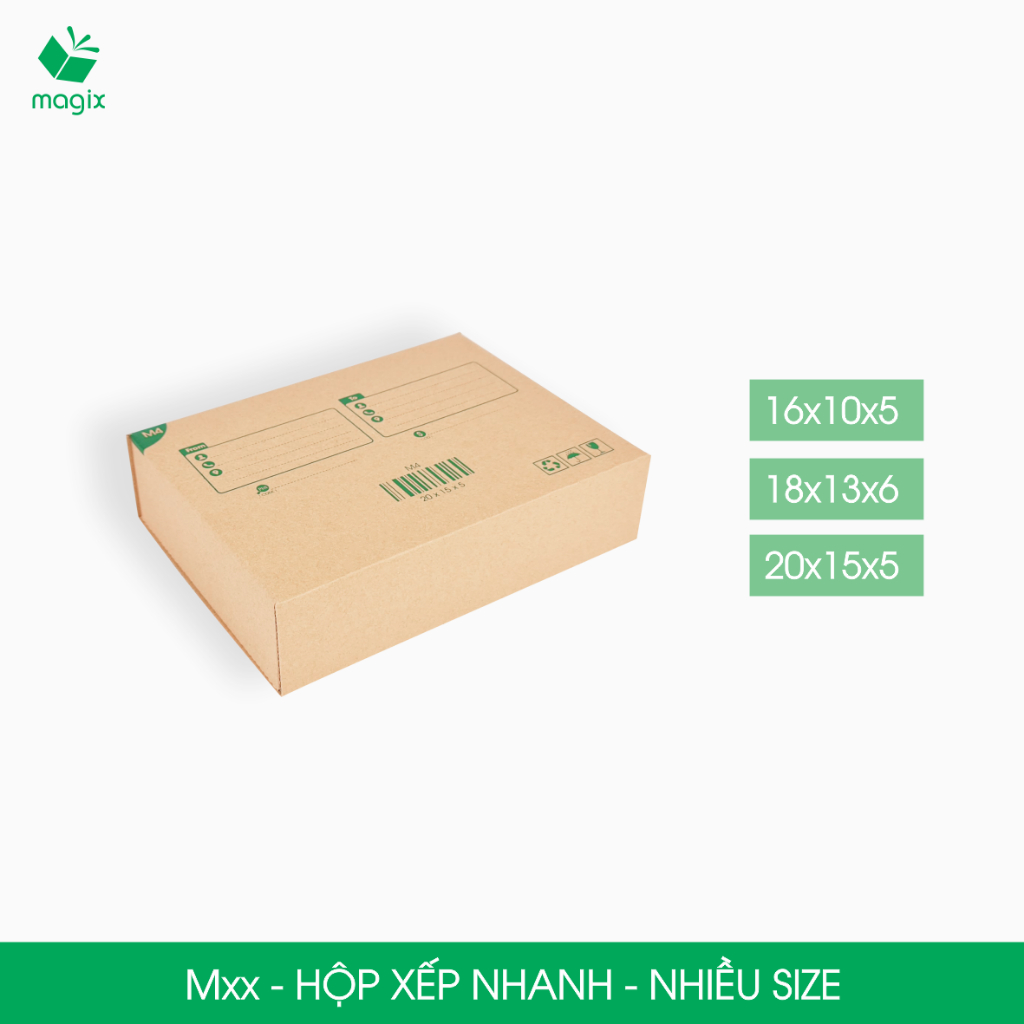 M - Combo 25 carton Boxes Fast Packing - Many Sizes | Magix Packaging ...