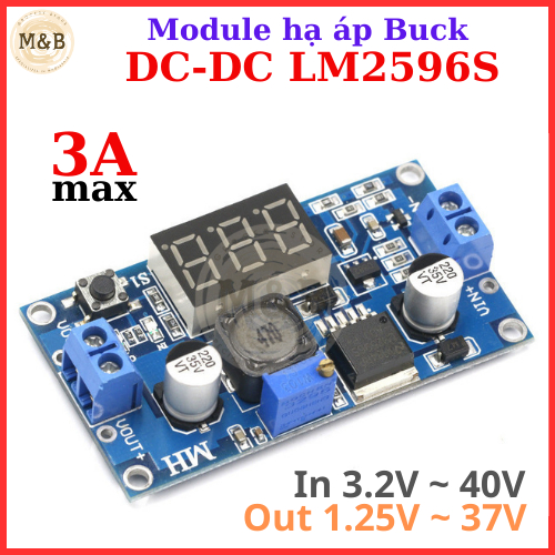 Buck DC-DC Low Voltage Module LM2596S(3A) | Shopee Philippines