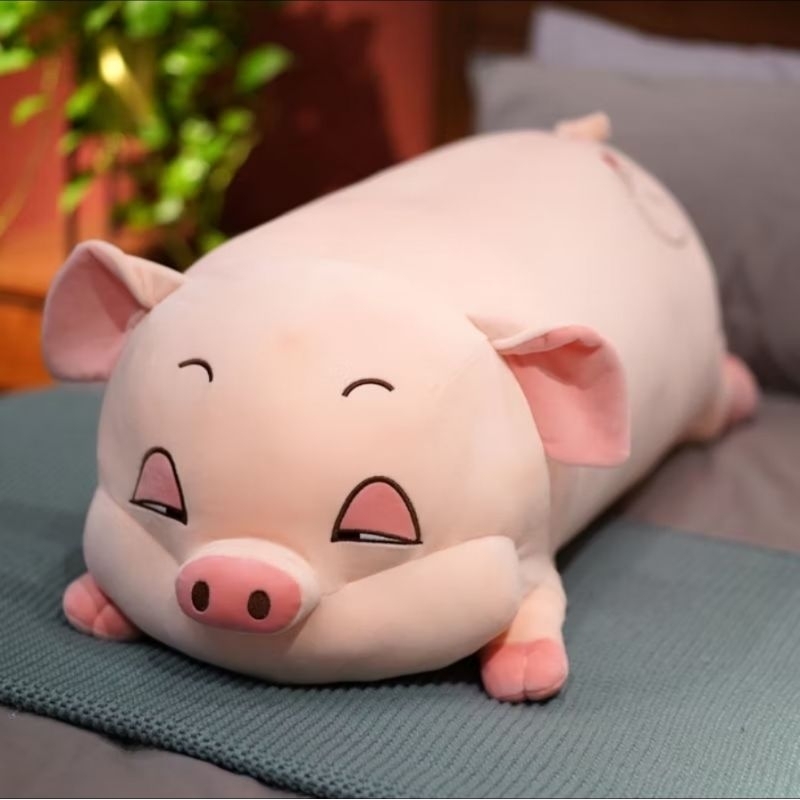 Adorable fat pig teddy bear, cute and soft cuddly teddy bear with 3 ...