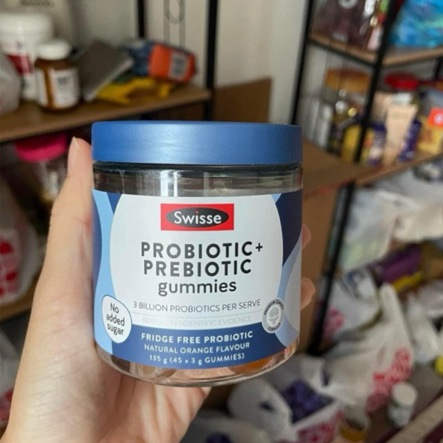 Swisse Probiotic + Prebiotic Gummies Probiotic Digestive Chewable Candy ...