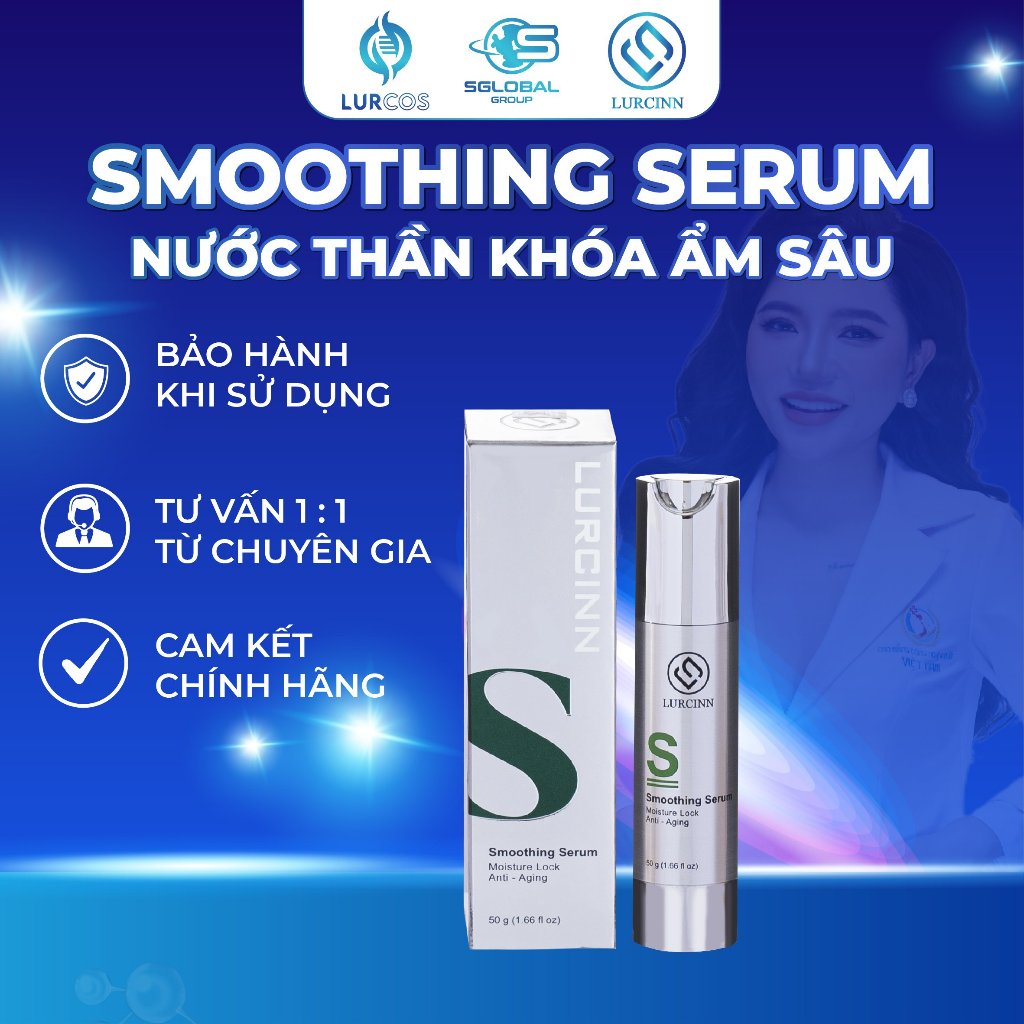 Serum Lurcinn Smoothing 75h Deep Moisturizing Magic Water - Nourishes ...