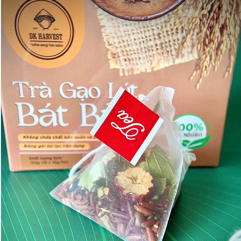 Bat Bao Brown Rice Tea 8 Flavors DK Harvest Box 150g (15 Filter Bags ...