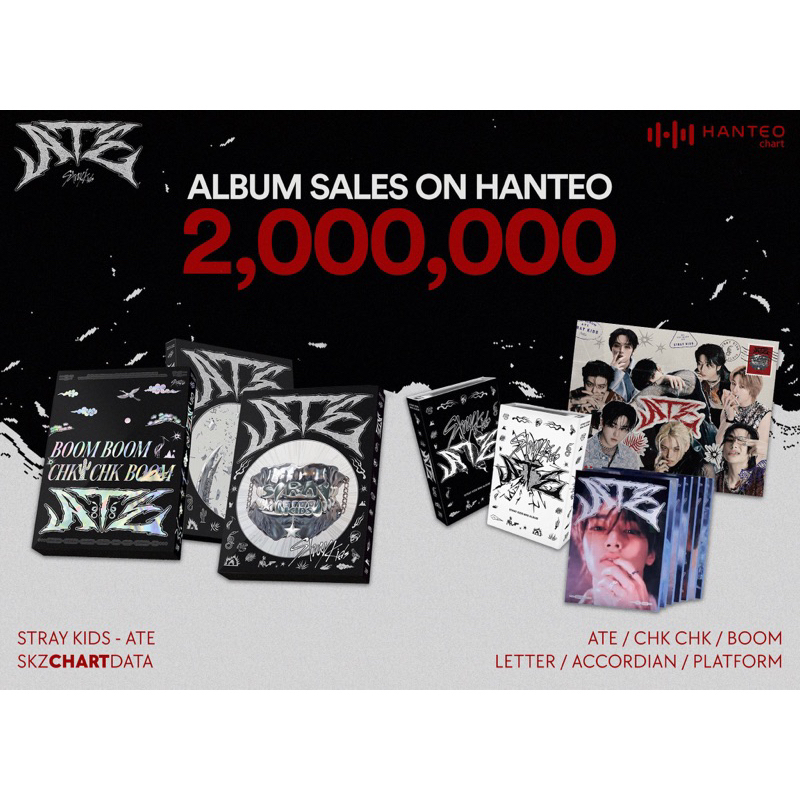 Kpop album STRAY KIDS - ATE genuine | Shopee Philippines
