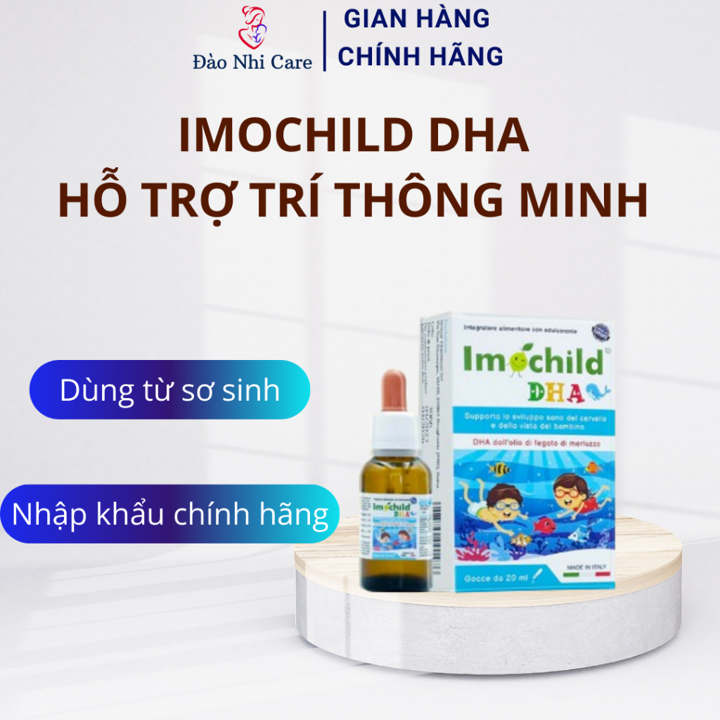 Imochild DHA - Vitamins for Brain Development, IQ for Children ...