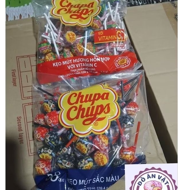 Wholesale Bag Of chupa chups Lollipop Fruit Flavor 60 Sticks And Mixed ...