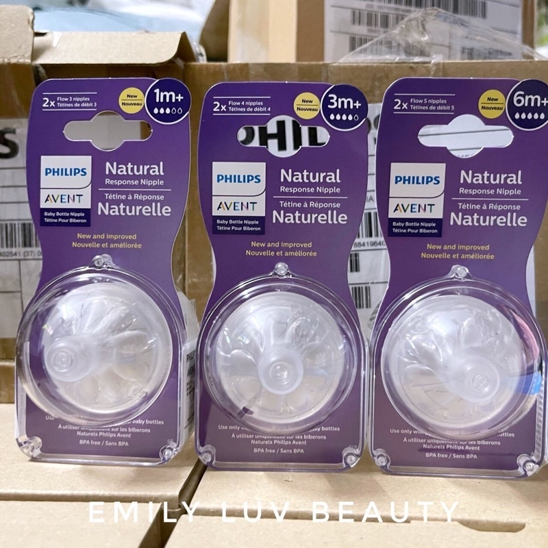 Aven Event milk bottle nipple No. 3 old version Aven anti-choke and ...