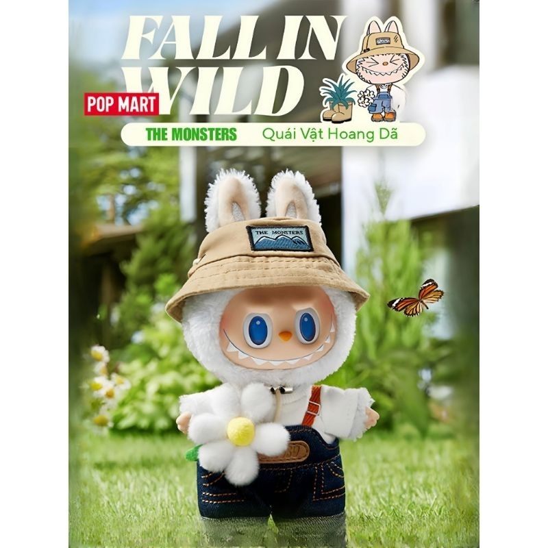 Labubu apricot fall in wind - standard rep labubu chrysanthemum genuine ...