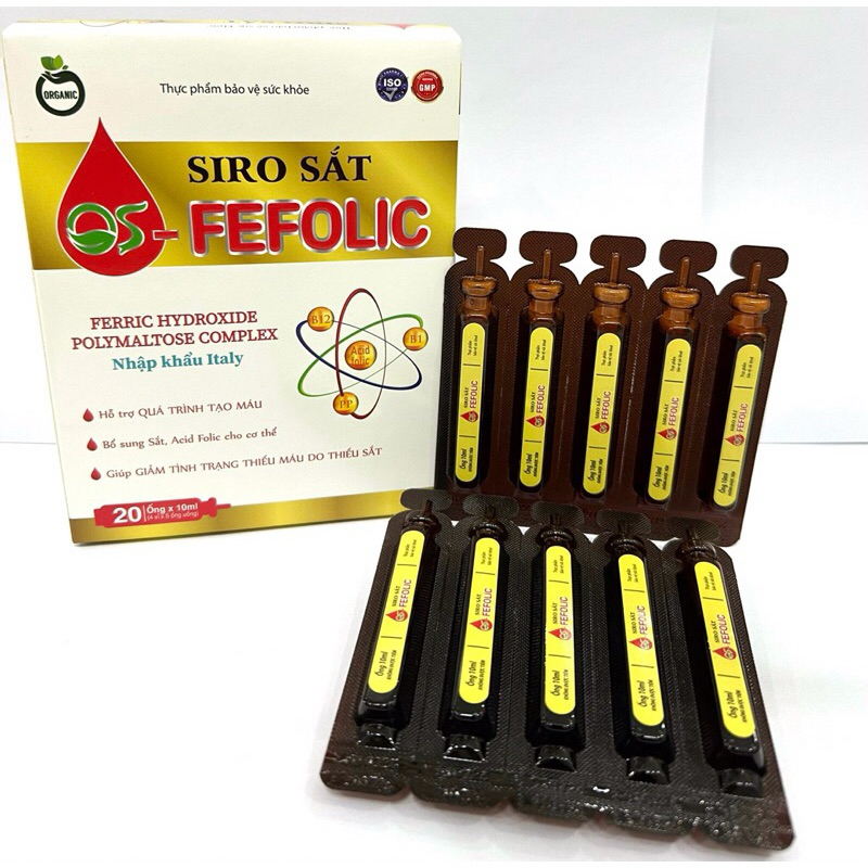 Fefolic blood-boosting iron syrup - QS organic helps reduce iron ...