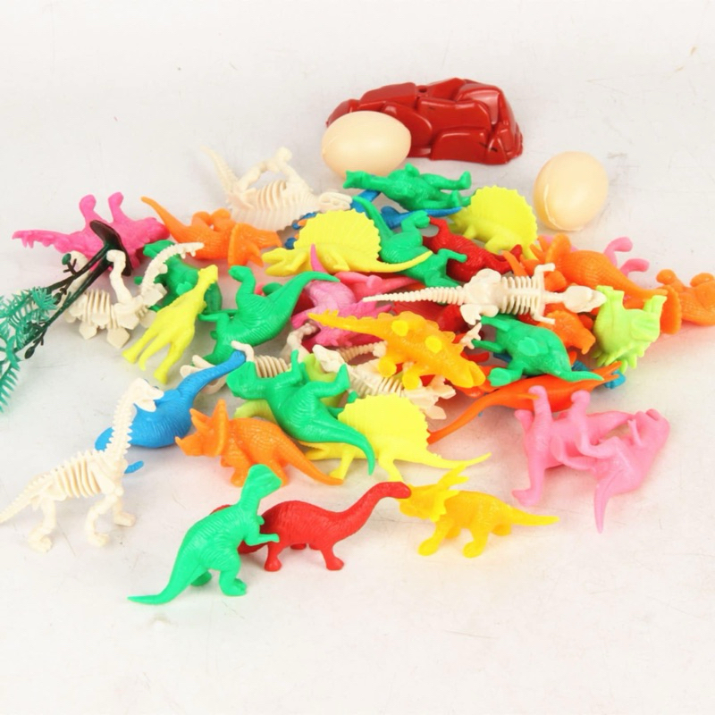 Easy plastic mini dinosaur model, size 6-8 cm | Shopee Philippines