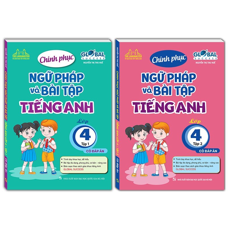 Book - combo 2c GLOBAL SUCCESS - Conquer English grammar and exercises ...