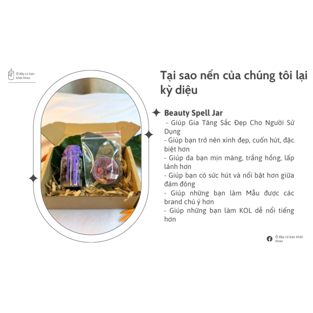 Beauty Spell Jar - Attract BEAUTY About Appearance | Shopee Philippines