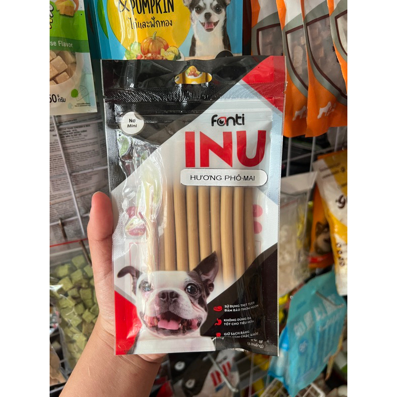 Inu Teeth Cleaning Stick with Cheese Flavor | Shopee Philippines