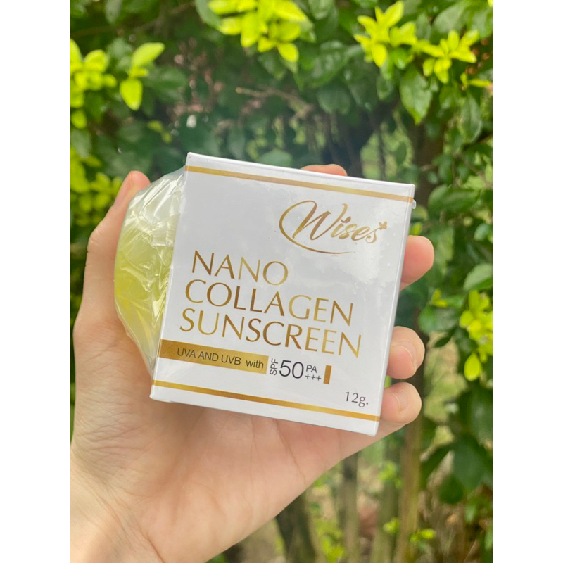 Thailand domestic Wise Nano Collagen sunscreen | Shopee Philippines