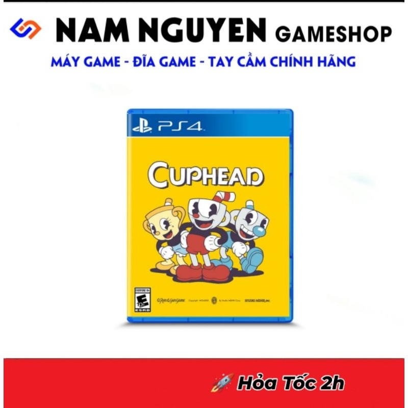 Ps4 Game Disc | Cuphead (1-2 Players Continuous Scene Game) | Shopee ...