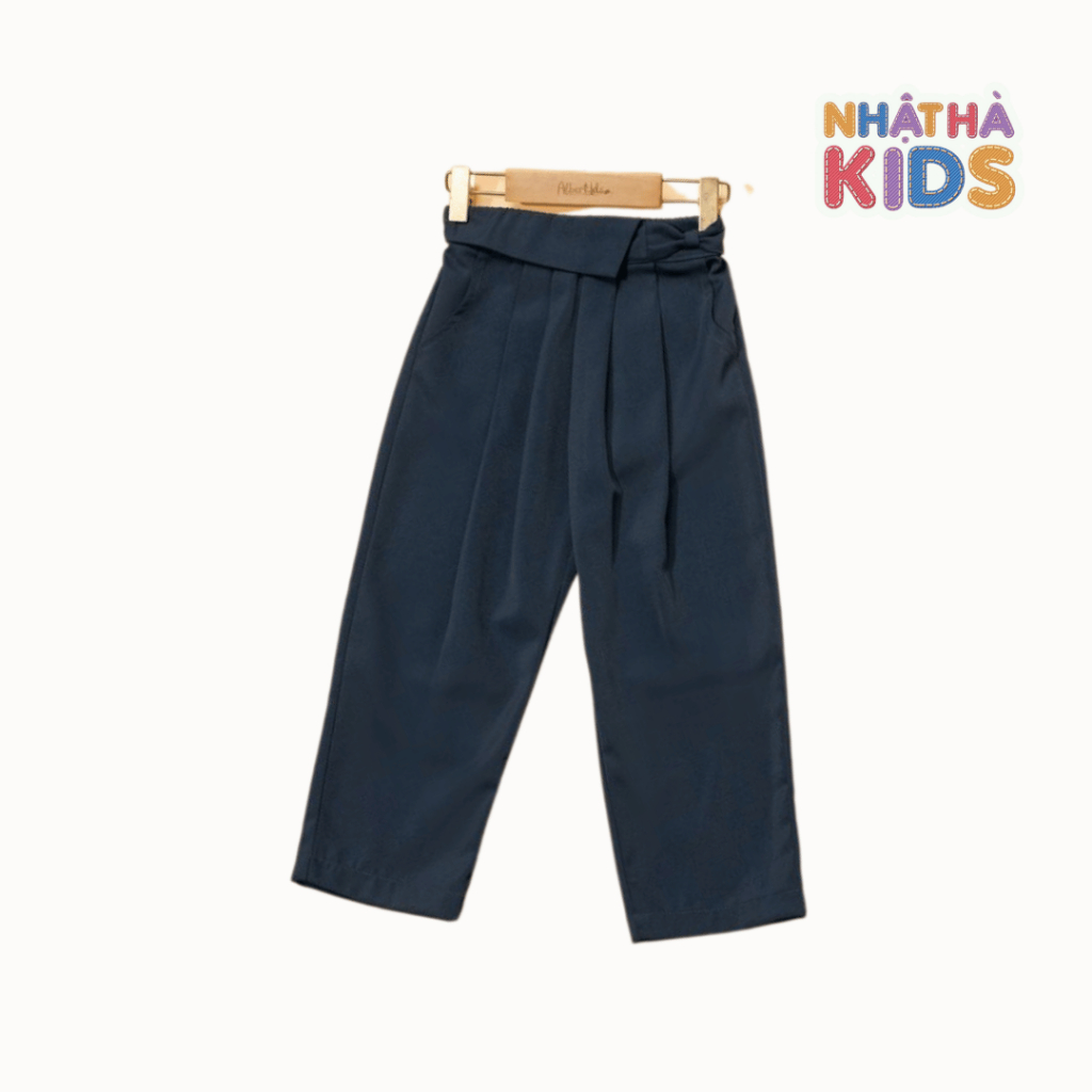 Girls' pants with bows, sizes from 22-45kg E6 Nhat Ha Kids, made of ...