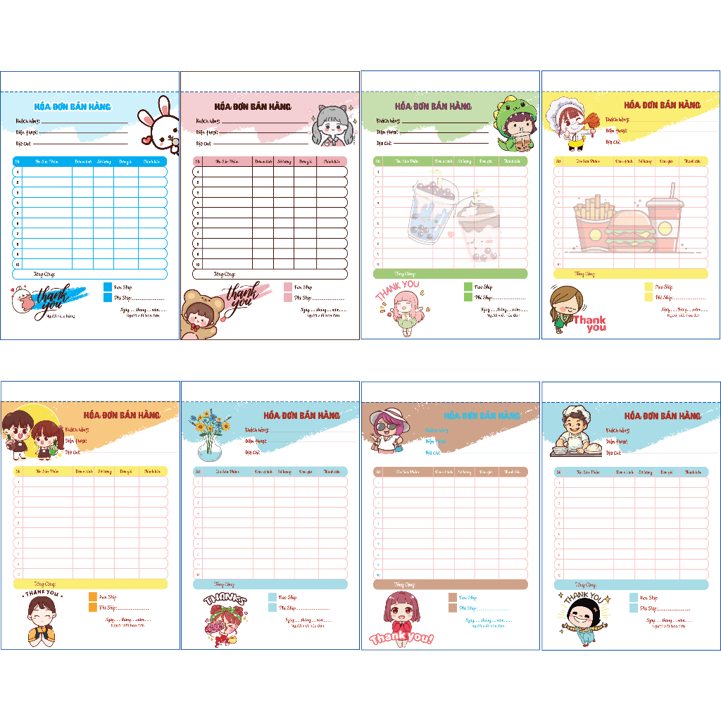 Cute A5 Sales Invoice 1-2 copies 100 sheets READY SAMPLE | Shopee ...