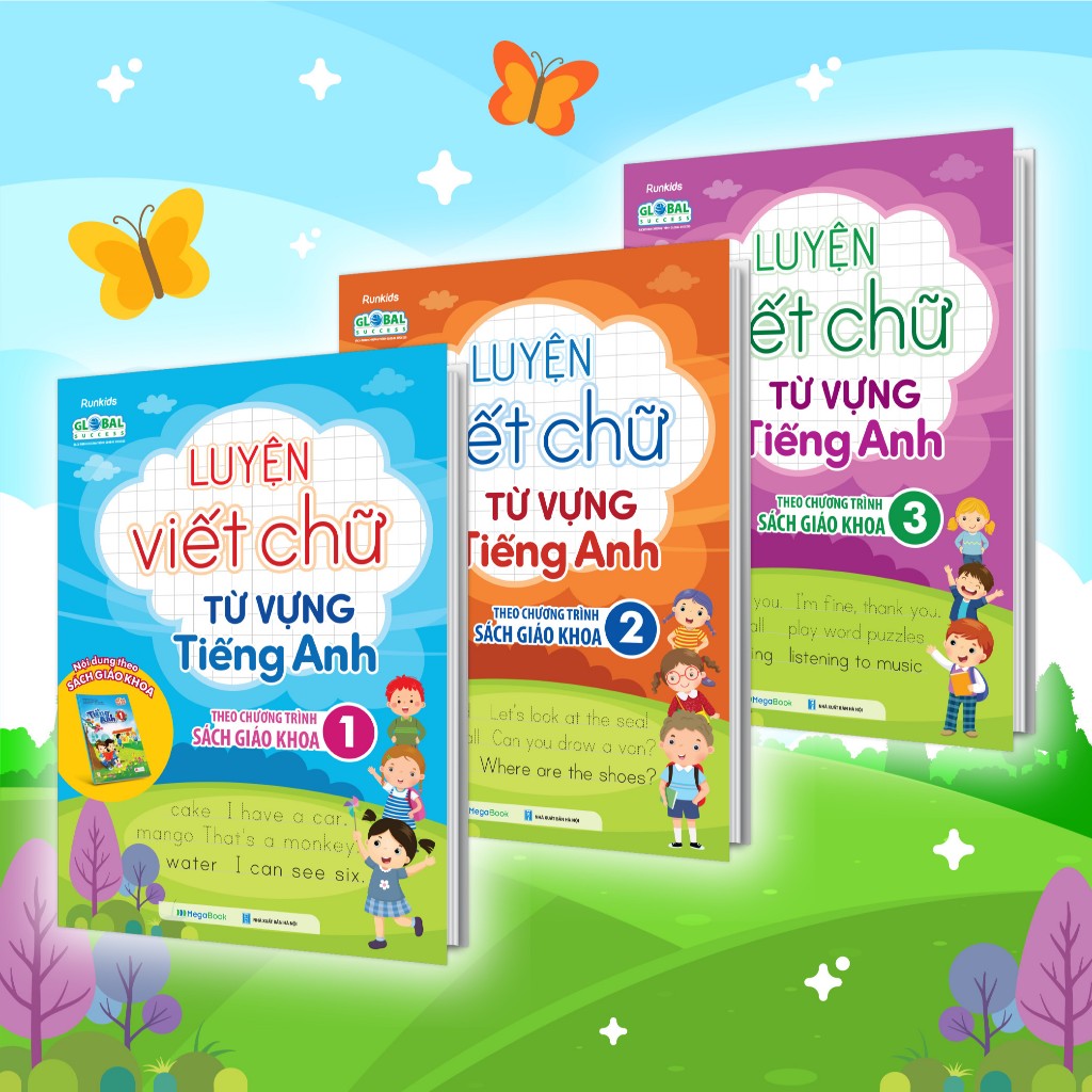 Combo book to practice writing English vocabulary according to the ...