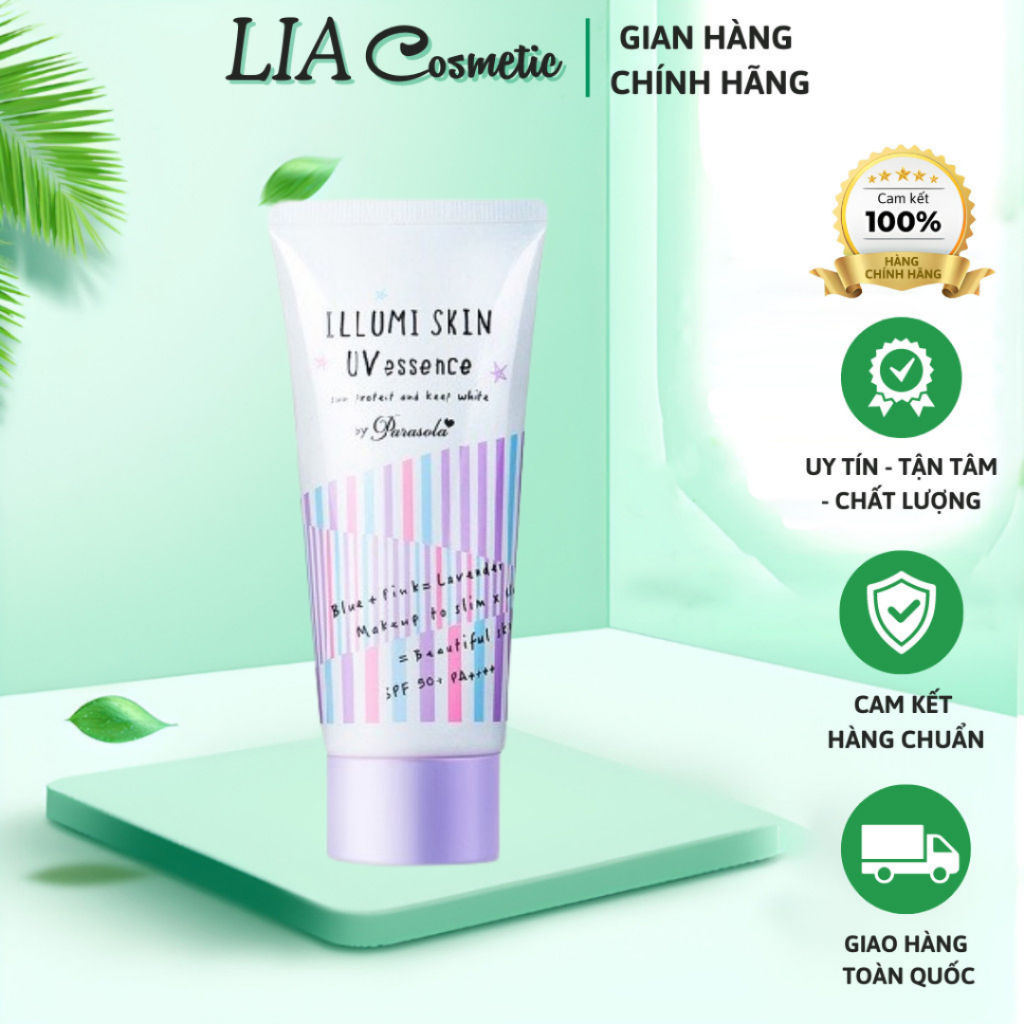 Genuine Naris Illumi Skin UV Essence Sunscreen By Parasola SPF 50+ PA ...