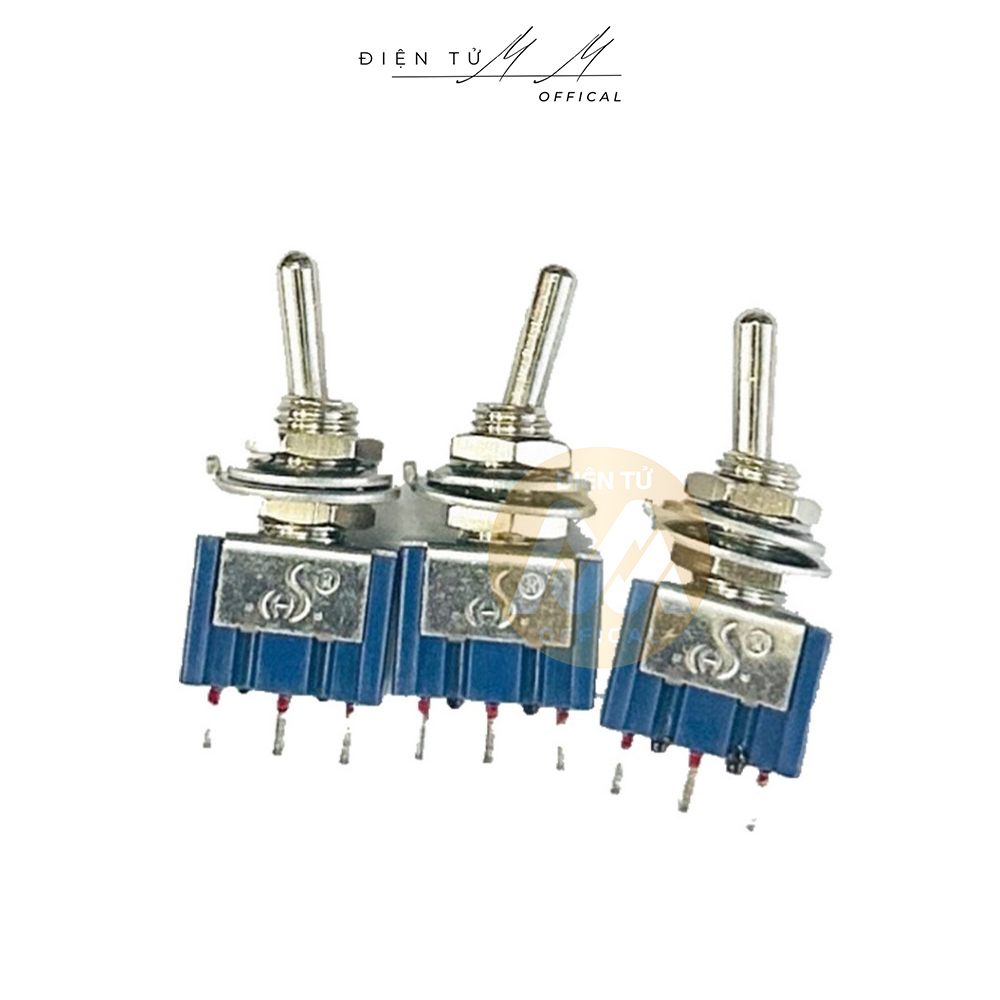 [10 Pieces] Dark blue MTS-102/103 toggle switch (1st class product ...