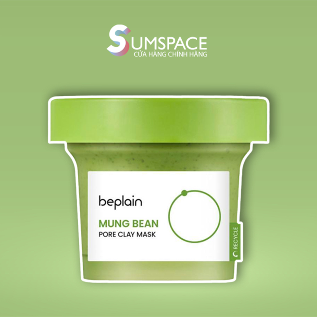 Beplain Mung Bean Pore Clay Mask Helps To Remove Sebum - 120ml | Shopee ...