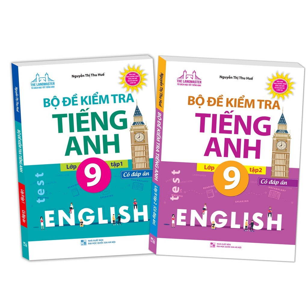 Book - Combo The Langmaster Grade 9 English test set (complete set of 2 ...