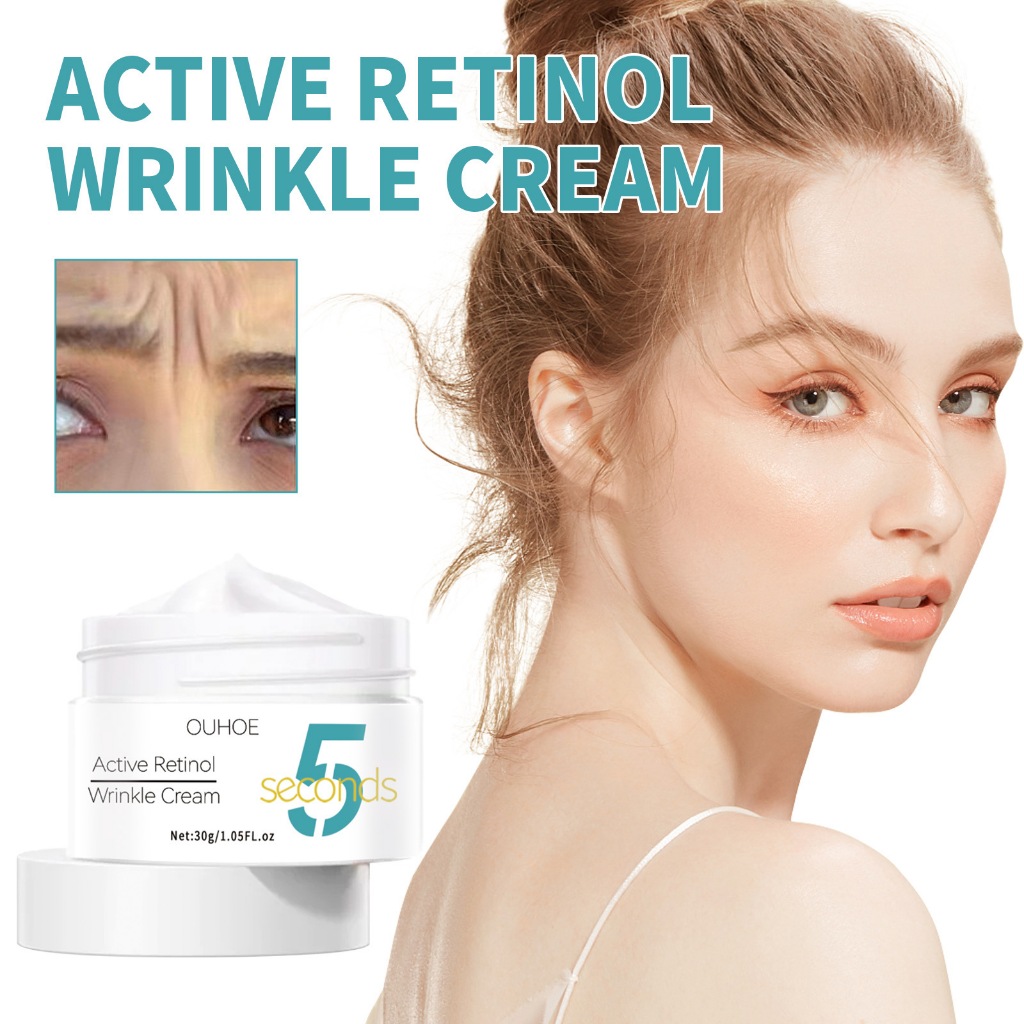 Ouhoe Retinol Facial Cream Anti-Aging Pore Smoothing Anti-Wrinkle ...