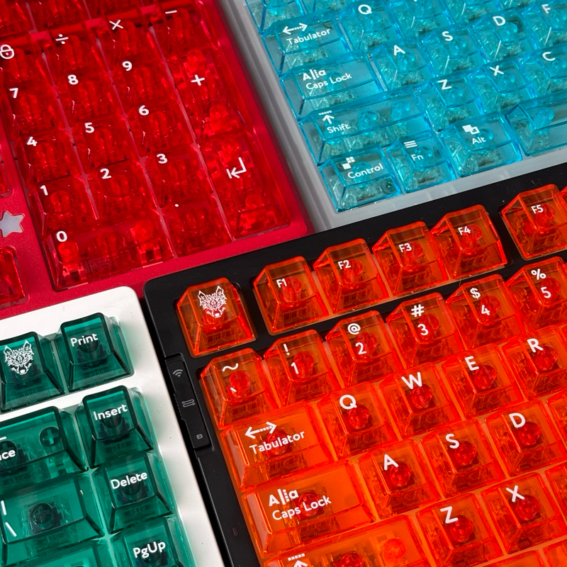 Aifei PC Red / Green / Blue Keycap / | Aifei red / orange / blue. Cheap ...