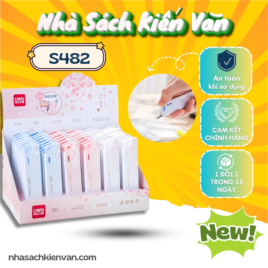 Kimsakura Deli S482 HB Pencil Nib 0.5Mm | Shopee Philippines