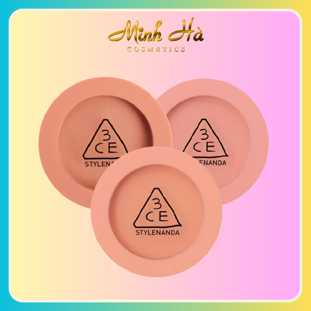 3ce Face Blush 5g long-lasting smooth matte pressed powder | Shopee ...
