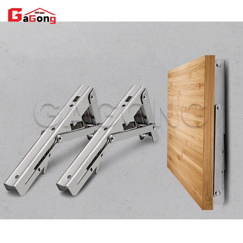 Smart folding hinge, wall-mounted folding table support bracket, 80kg ...