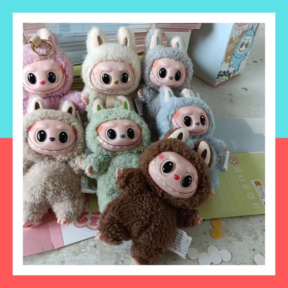 [FIRE] The Monsters LABUBU Macarons, POPMART LABUBU Mokoko V1 doll ...