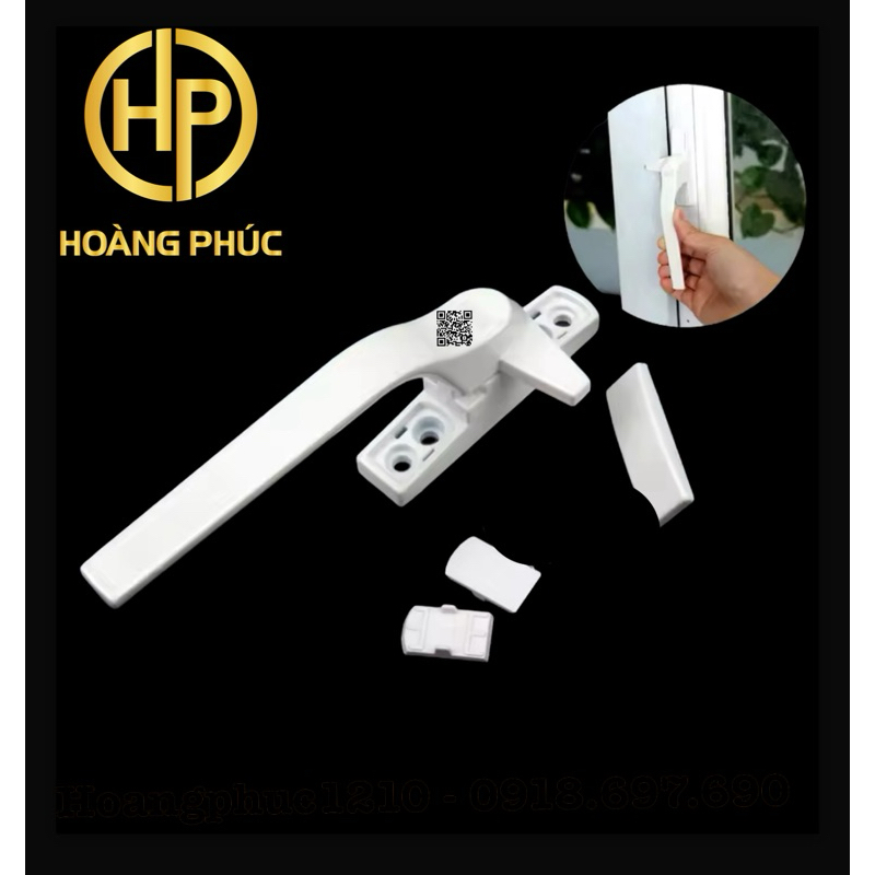 Lock lever/ Single point window handle UPVC steel core plastic | Shopee ...